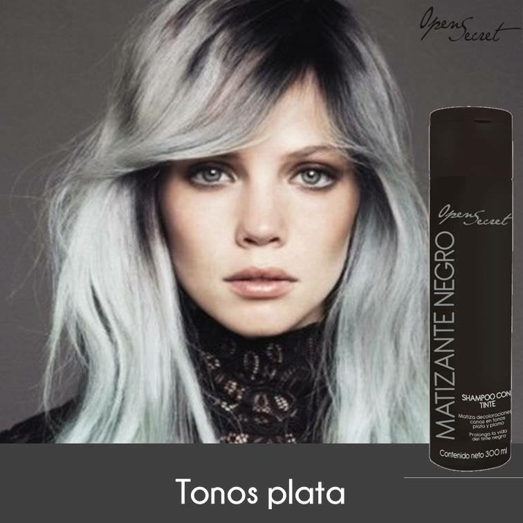 NEW SHAMPOO MATIZANTE NEGRO TONING SHAMPOO Open Secret 10.14 fl. oz ...